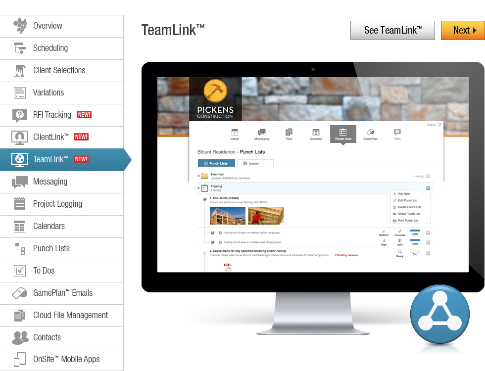 UDA ConstructionOnline™ UK - TeamLink Portals - Tour of Features